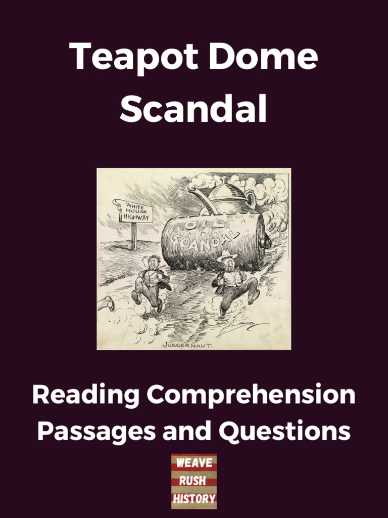 Teapot Dome Scandal Overview and Impact | PDF | Corruption | Misconduct