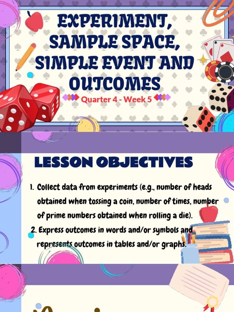 Sample Space and Event Outcomes Explained | PDF | Probability ...
