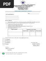 Outstanding School Fees Notification | PDF