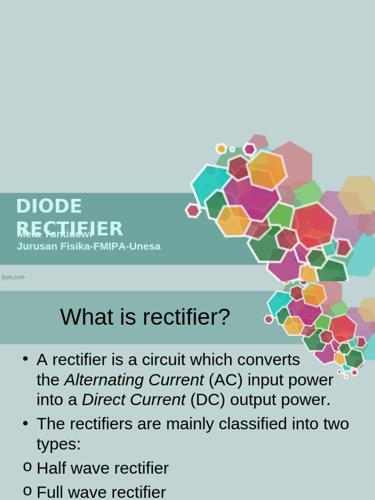 Rectifiers and Filters | PDF | Rectifier | Diode