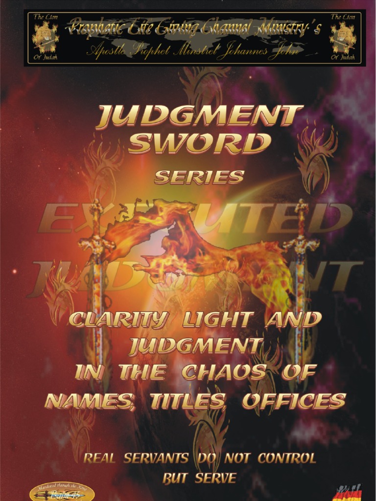 1e - Judgment Sword Series - Executed Judgment | PDF