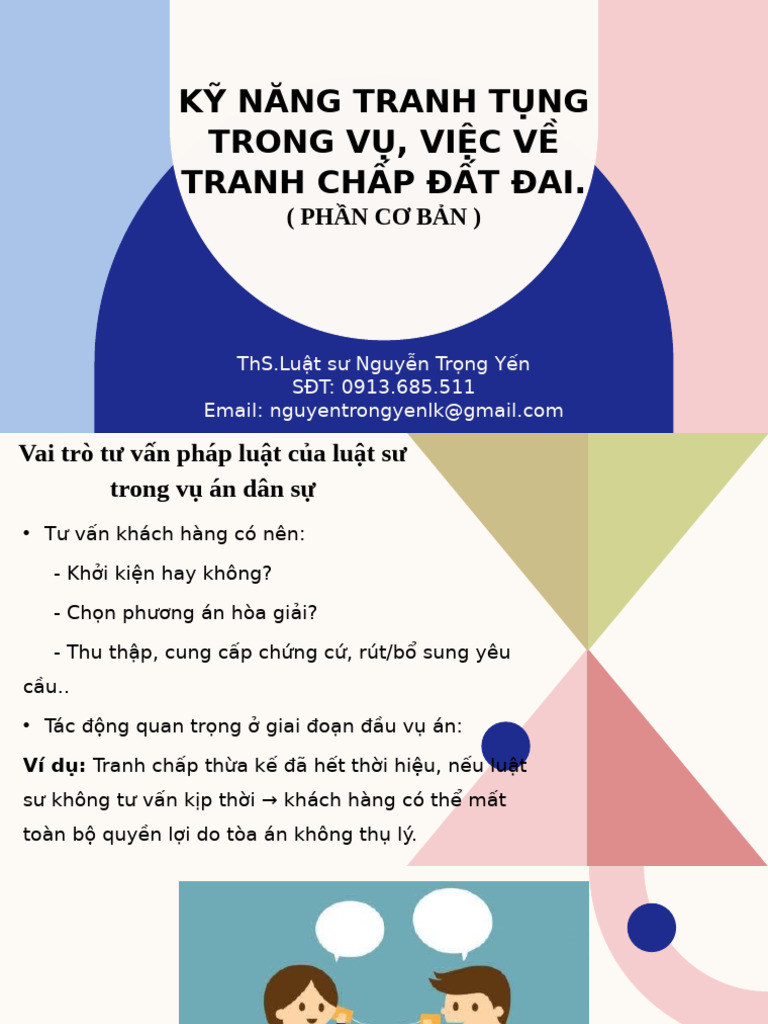 Ky Nang Tranh Tung Vu An Dat Dai (Hoan Chinh) | PDF