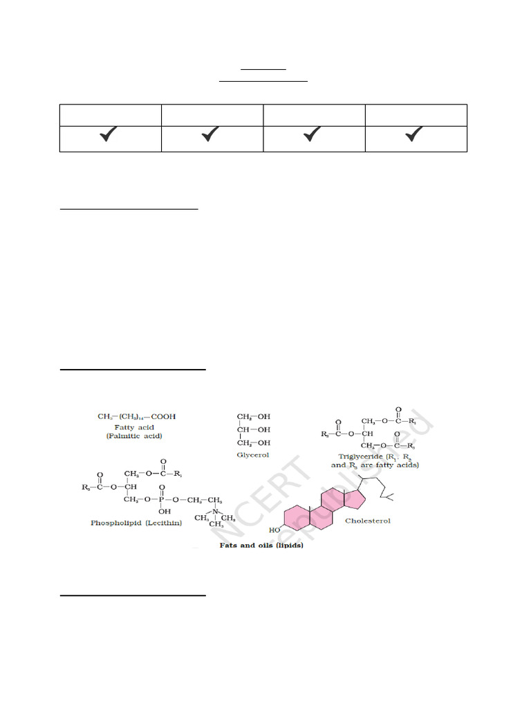 Biomolecules: Analysis and Structure | PDF | Cofactor (Biochemistry ...