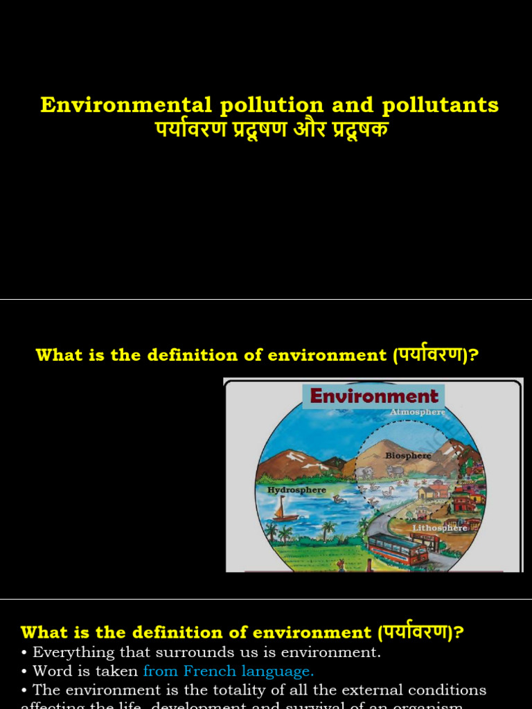 Env Pollution Complete PDF | PDF