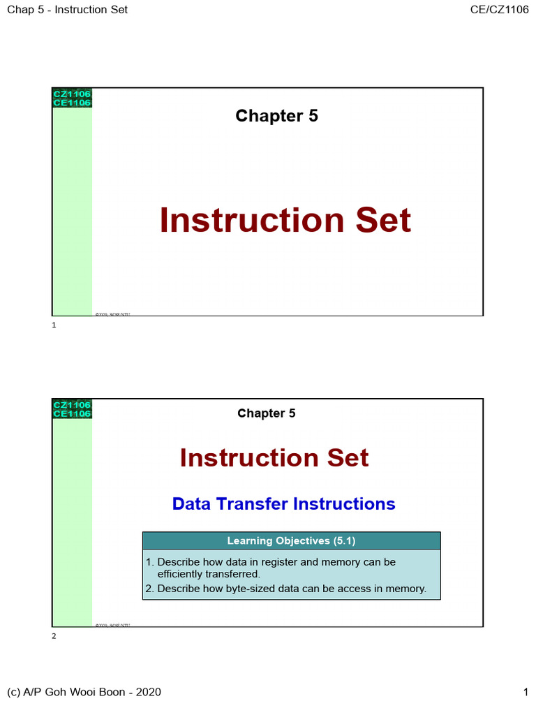 Lecture Handout-Chapter 05 | PDF | Subtraction | Pointer (Computer Programming)