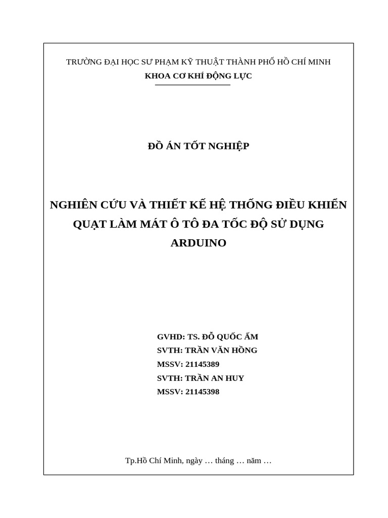 Bao Cao Do An Final | PDF