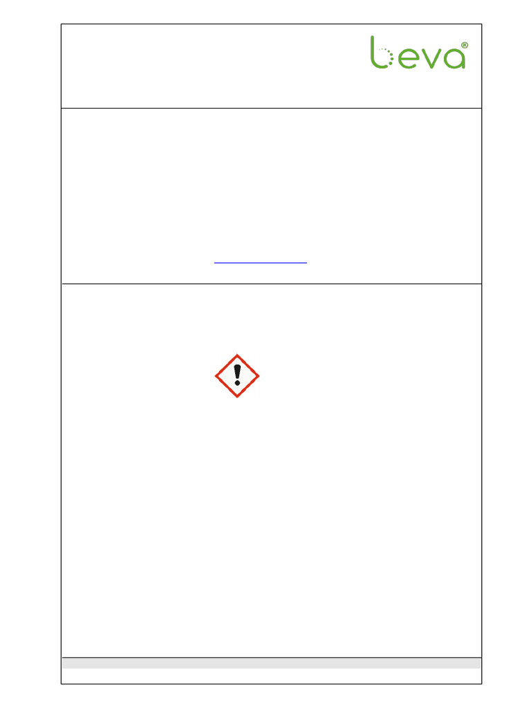 Beva Elite® TTS Safety Data Sheet | PDF | Firefighting | Water