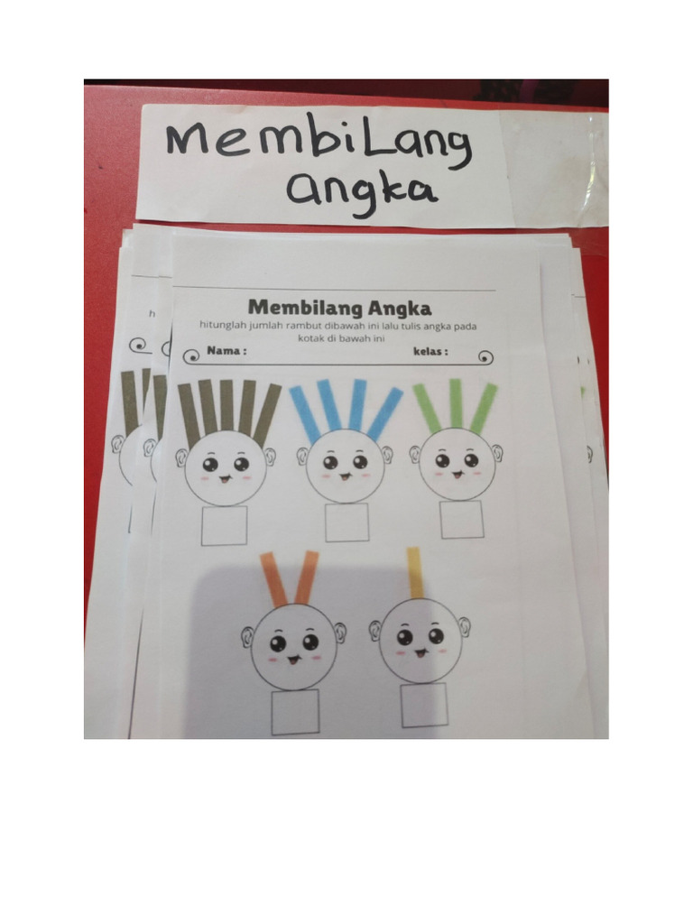 Lka Membilang Angka | PDF