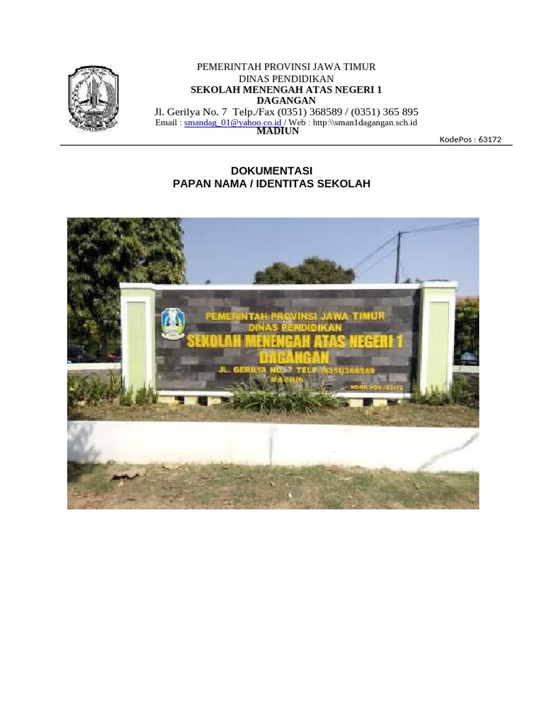 Terpeliharanya Kebersihan Sarana Prasarana Sekolah Termasuk Sanitasi Fungsi Drainase Compressed ...