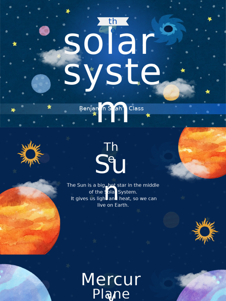 Solar System | PDF | Planets | Natural Satellite