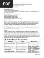 Contoh Laporan Progress Pekerjaan Bulanan | PDF