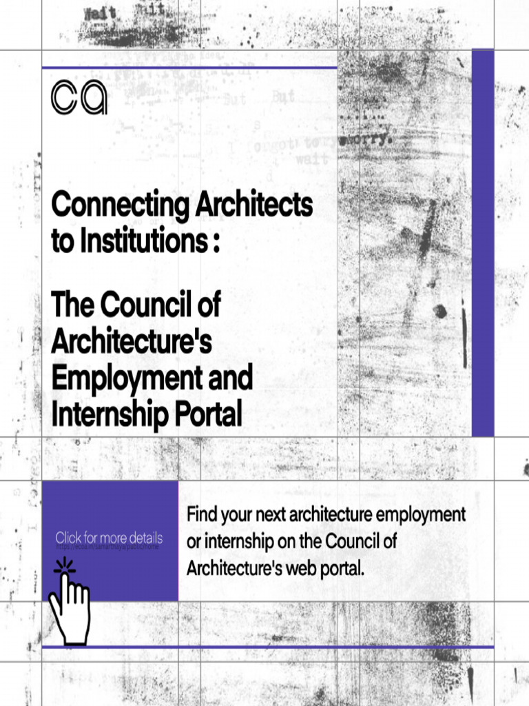 Connecting Architects To Institutions The Council of Architecture ...