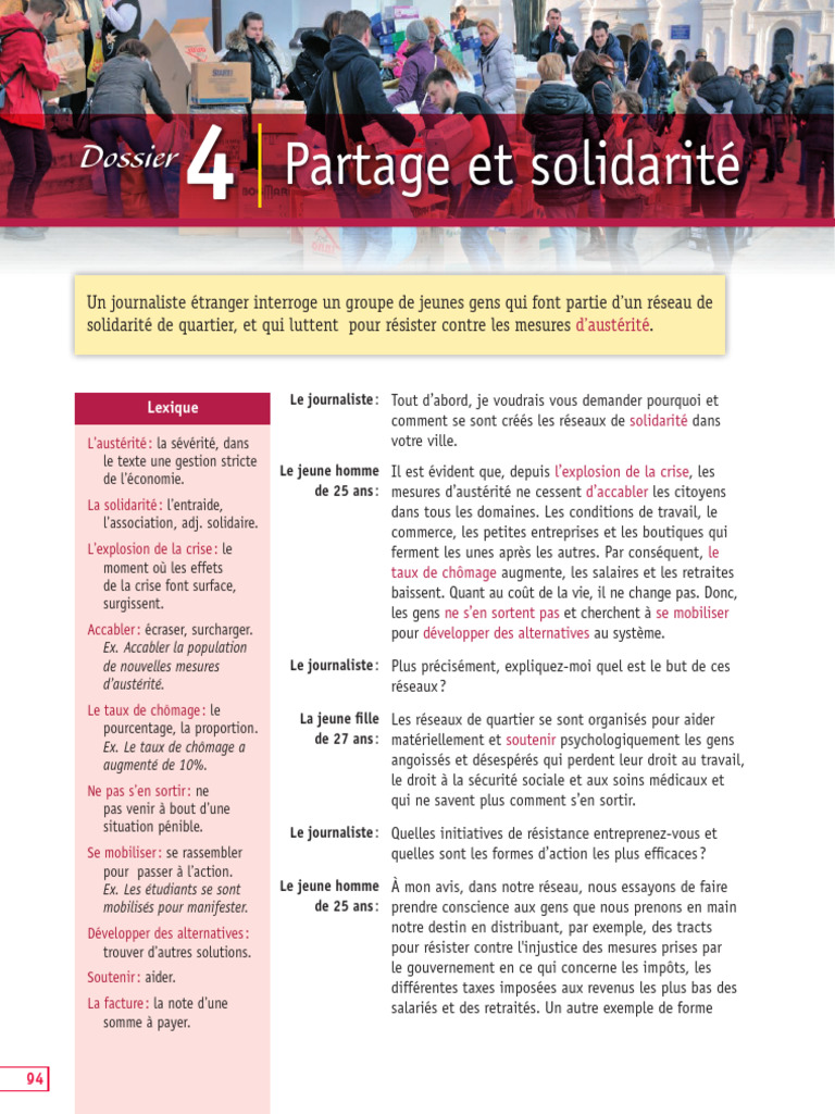 Réseaux de solidarité face à l'austérité | PDF | Économie collaborative ...