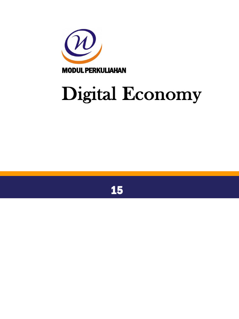 Modul 15 Digital Government Dan Perannya Dalam Digital Economy | PDF