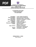 Attendance Sheet Aral Program Learners | PDF