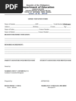 Home Visitation Form Template | PDF