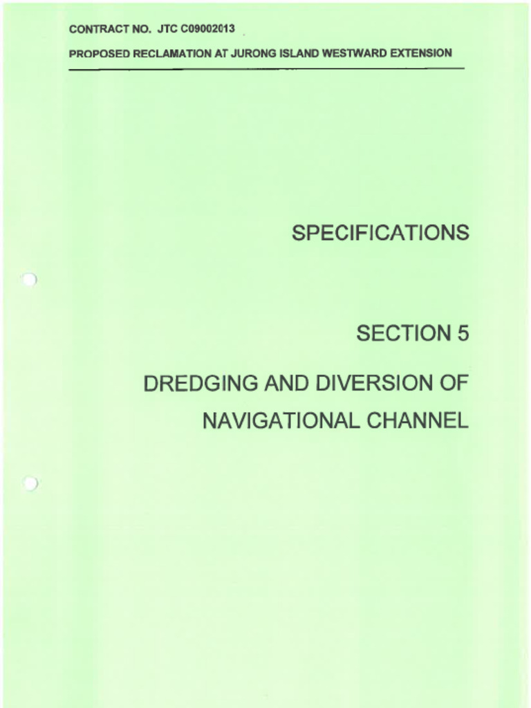 Specifications - Section 7 | PDF