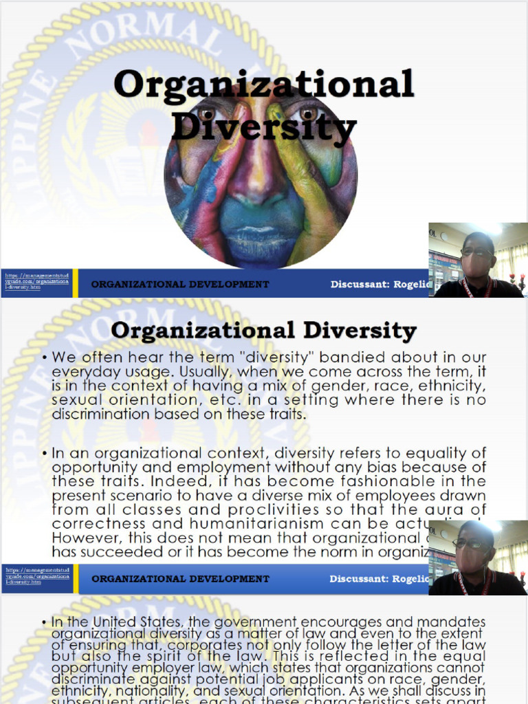Organizational Diversity | PDF