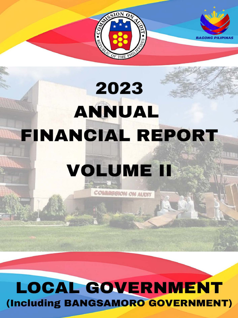 2023 Local Government Financial Audit Report | PDF | Book Value ...