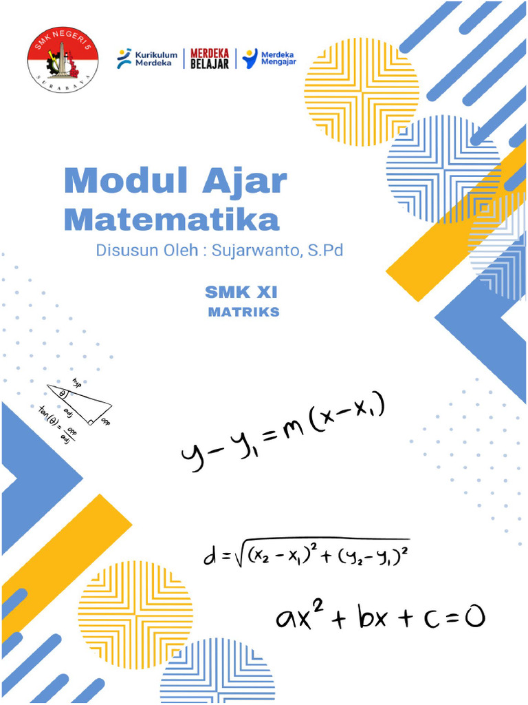 Modul Ajar Matriks Ok | PDF