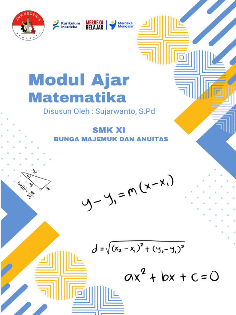 Modul Ajar Bunga Majemuk Dan Anuitas Ok | PDF