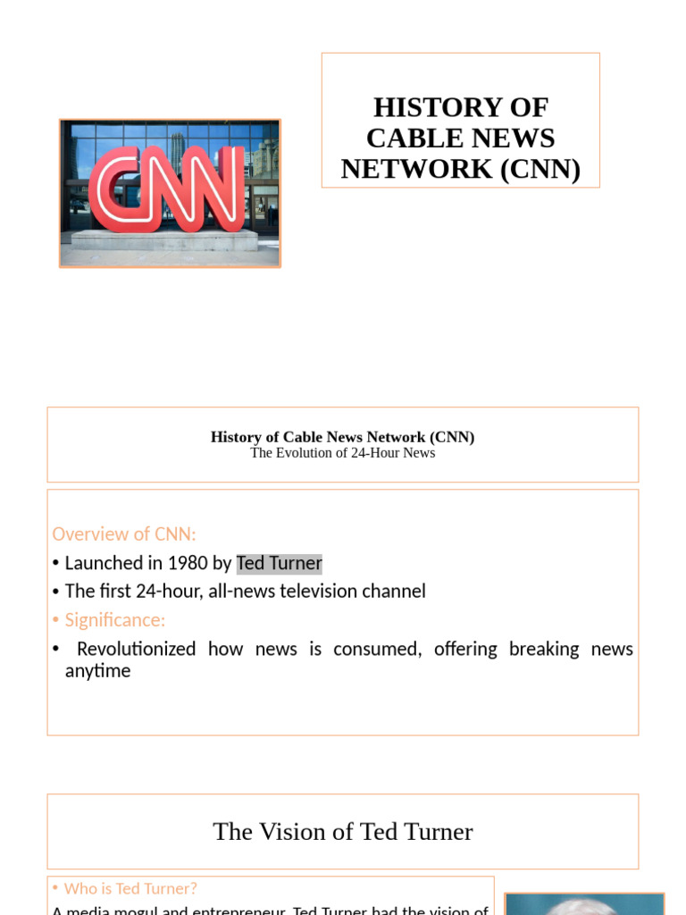 History of Cable News Network (CNN) | PDF | Cnn | News