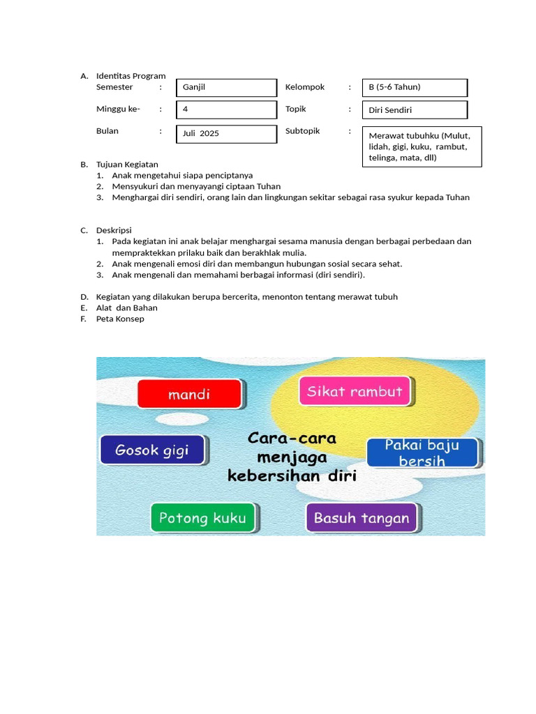 Modul Ajar Diri Sendiri Pdf