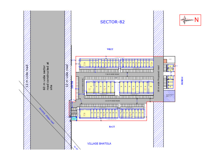 RRR-LAYOUT PLAN After Approved STP Office 4.6 ACS-Model | PDF
