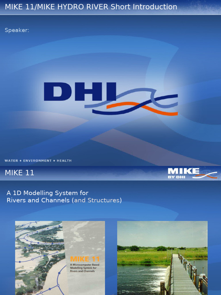 1.0 Introduction To MIKE11 | PDF | Flood | Floodplain