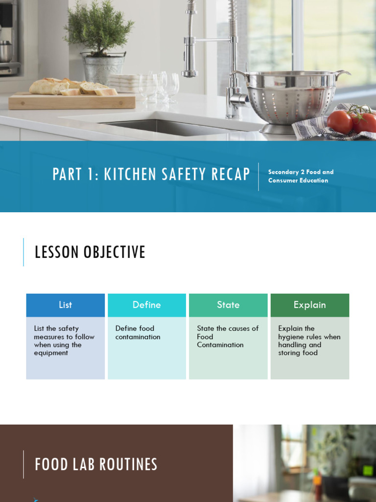Kitchen Safety Rules and Guidelines | PDF | Kitchen | Stove