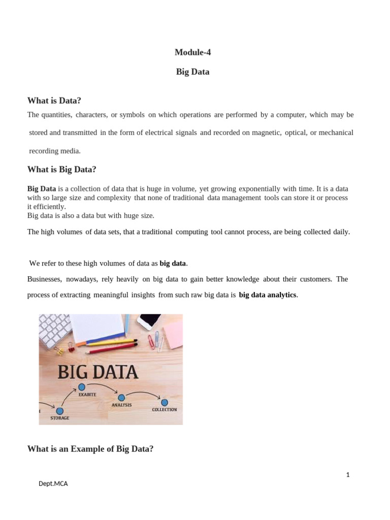 Module 4 (Adbms) | PDF | Apache Hadoop | Map Reduce