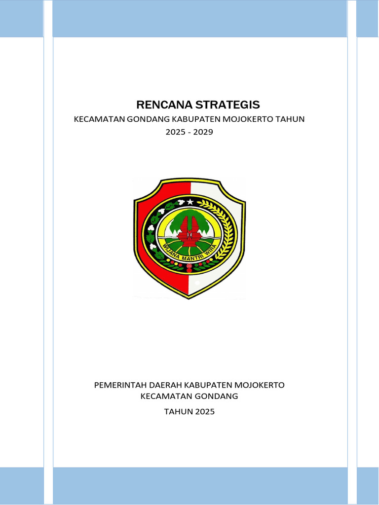 Renstra 2025 2029 20250610 - Rankhir | PDF