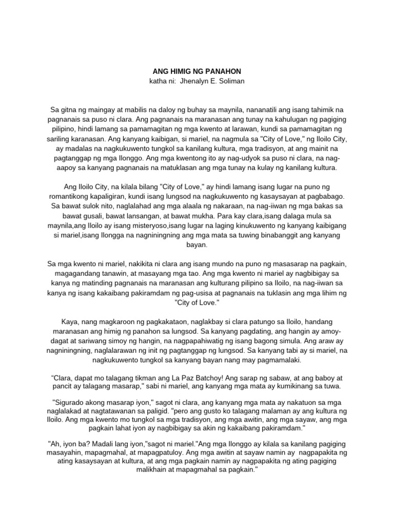 Ang Himig NG Panahon | PDF