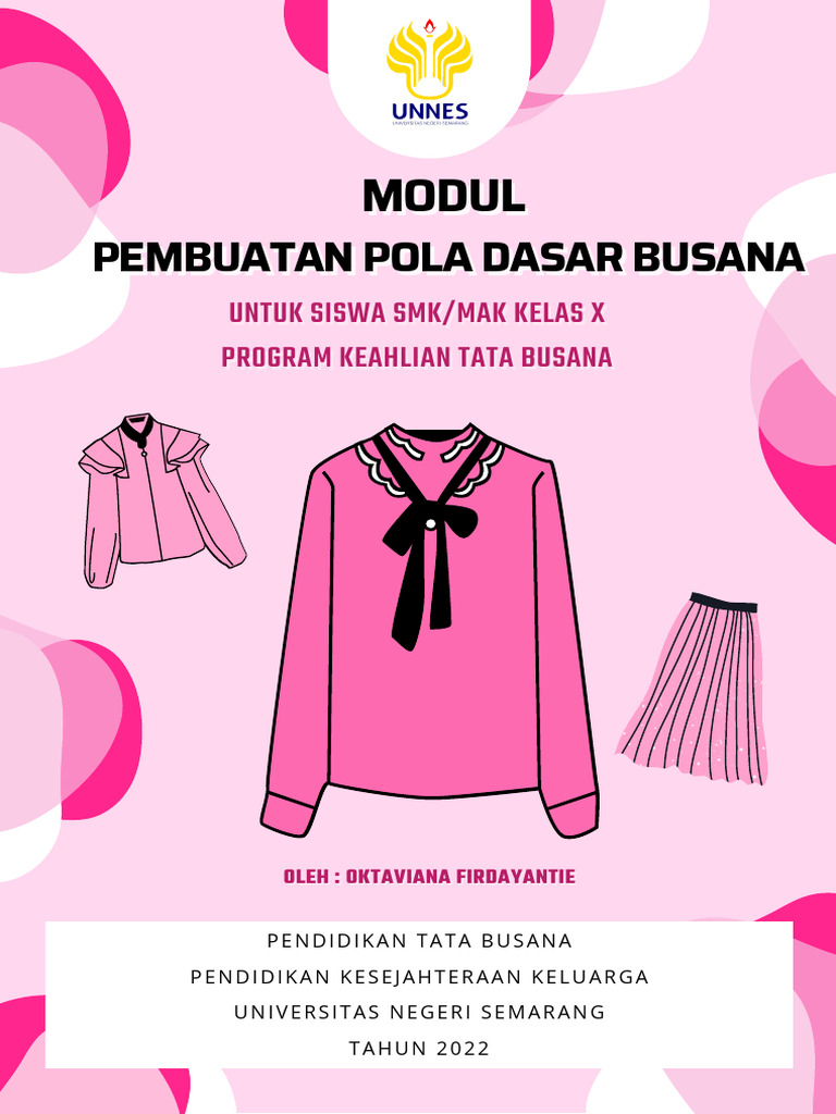 Modul Pembuatan Pola Dasar Busana | PDF