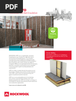 ROXUL Safe® Fire Safing Insulation - Data Sheet | PDF | Wall | Building ...