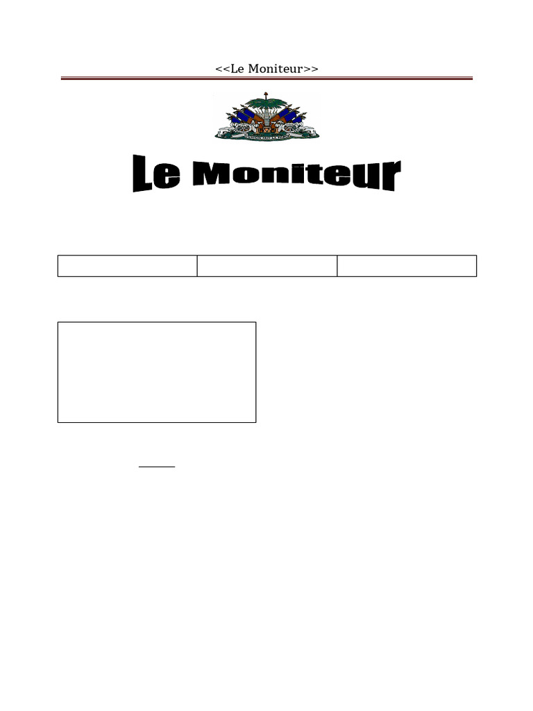 1987 Decret Marndr | PDF | Loi | Planification
