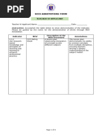 NCOI Annotations Form For Teacher IV Applicant | PDF | Learning ...