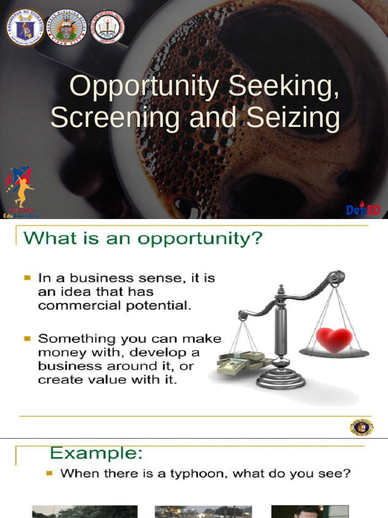 Business Opportunity Identification Guide | PDF | Entrepreneurship ...