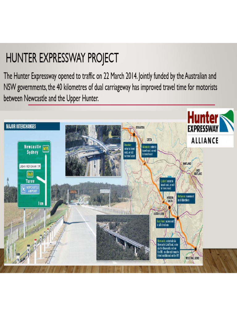 Hunter Expressway Project Overview | PDF | Transport Infrastructure ...