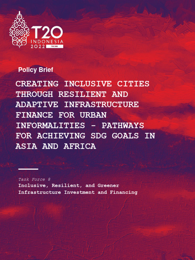 Creating Inclusive Cities Through Resilient and Adaptive Infrastructure ...