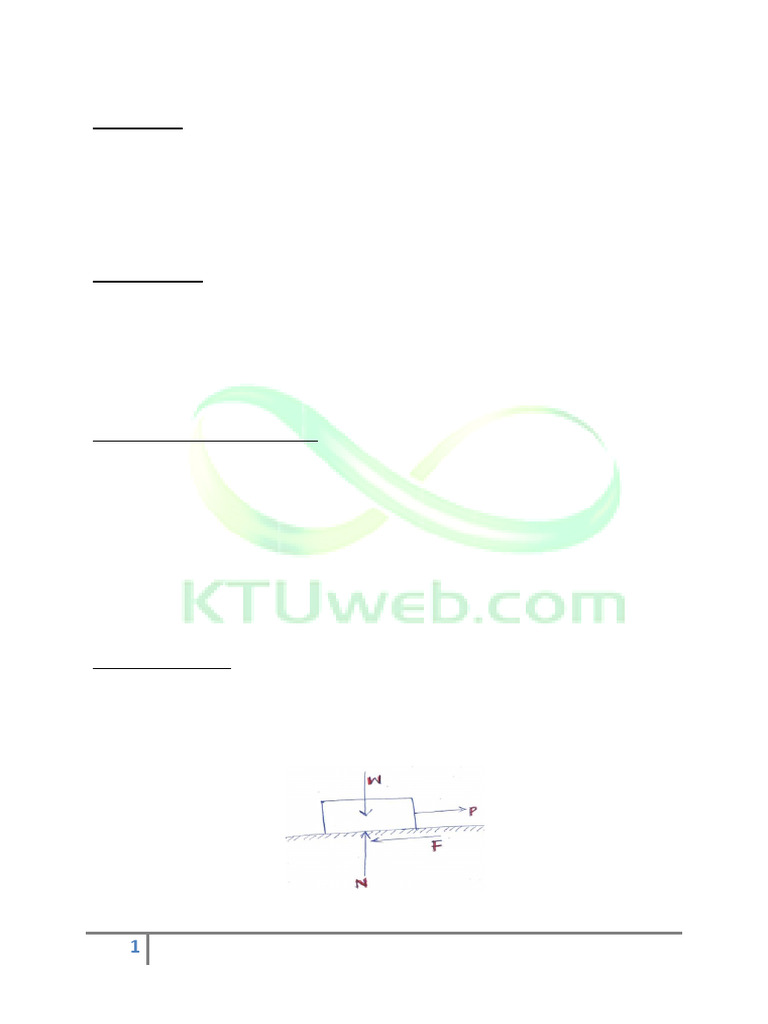 111 12 8 Mechanics Module 4 | PDF | Friction | Force