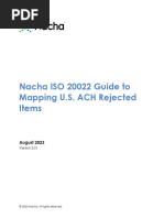 Reject & Return - ISO 20022 Payments 3 | PDF | Information | Payments