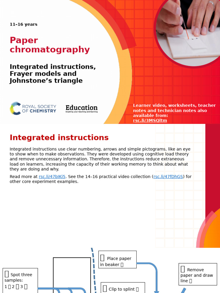 Slides Paperchromatographyv1 738132 | PDF | Chromatography | Elution