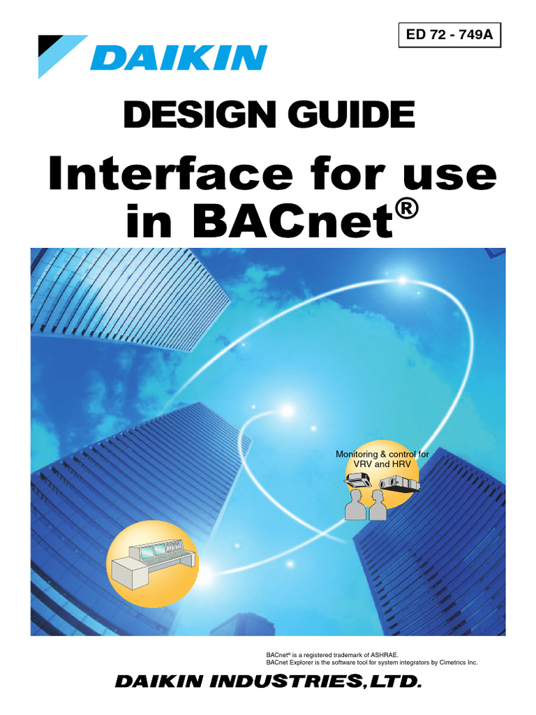 BACnet Gateway DMS502B71 - Design Guide - ED72-749A - Daikin | PDF ...