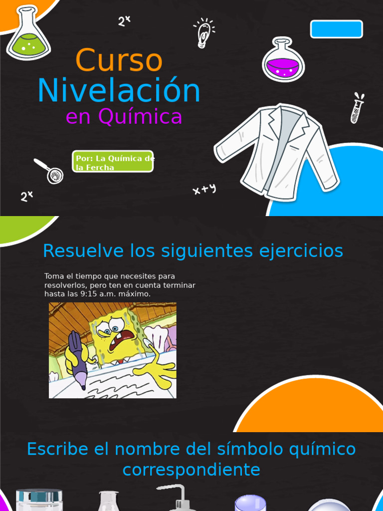 Elementos químicos sus símbolos químicos | PDF | Átomos | Núcleo atómico