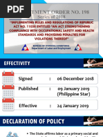 DOLE Department Order 252 Series of 2025 | PDF | Survival Skills ...
