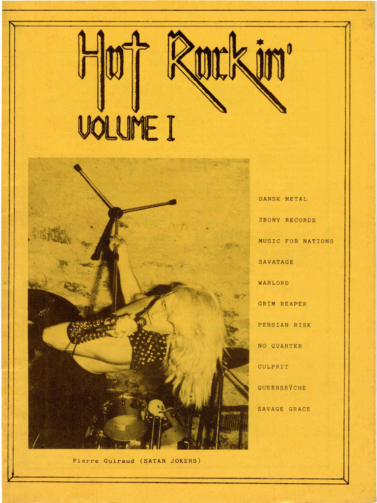 Hot Rockin' 1 - 1983-11 | PDF