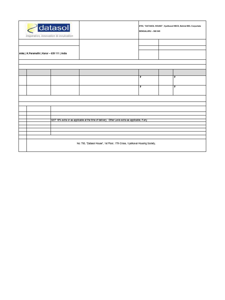 Dbplcqjkmakcontrolssi9361002018 QTN | PDF | Electronic Engineering | Electrical Engineering
