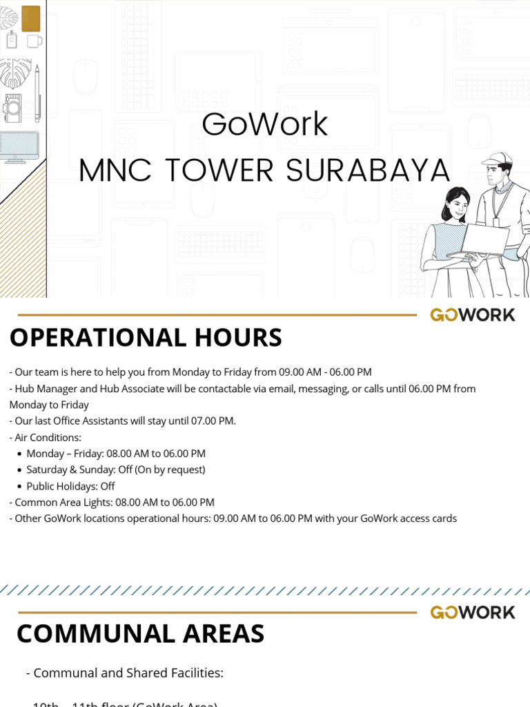 GoWork MNC Tower Surabaya Guide | PDF