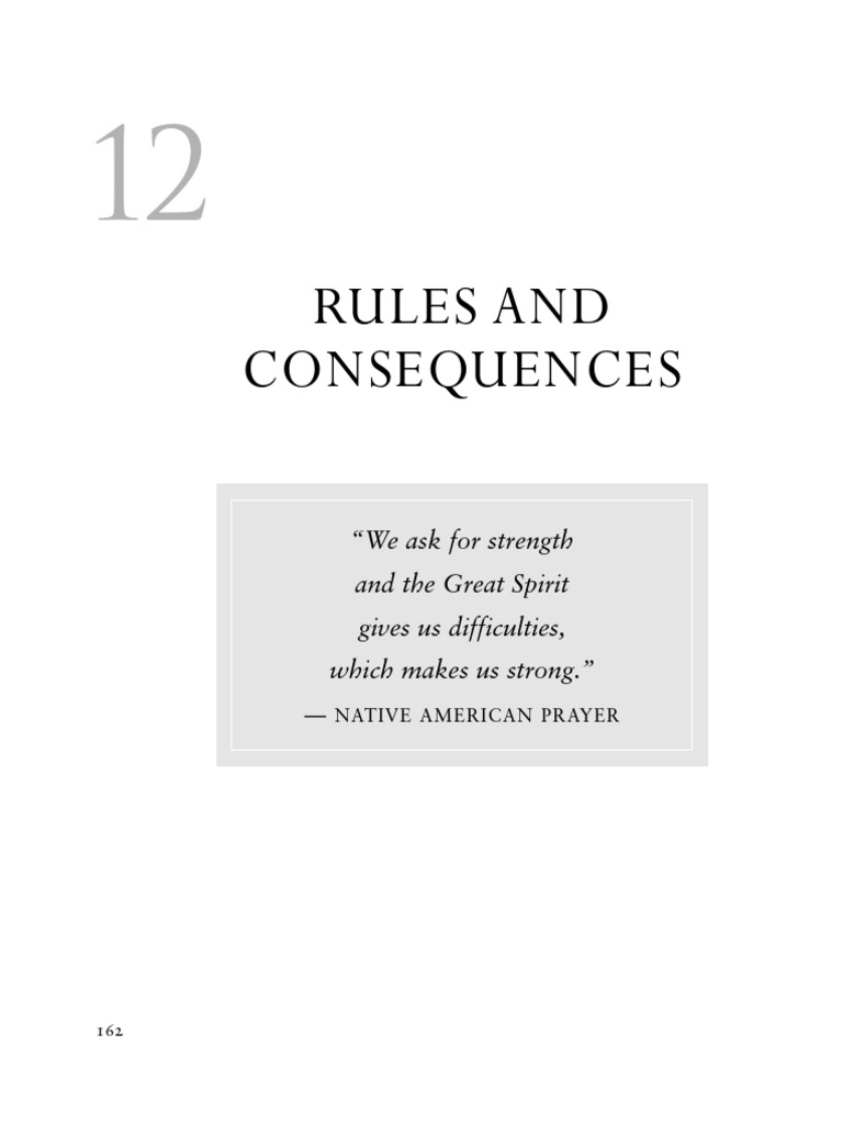 Classroom Rules and Consequences Explained | PDF | Classroom Management ...